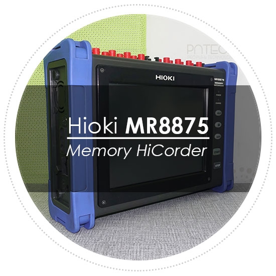 Hioki MR8875 Memory HiCorder [중고계측기 판매/렌탈/수리/매입] - 전기·전자·파워·통신분야 계측기 전문 ...