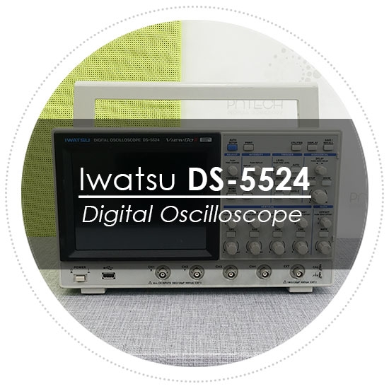 Iwatsu DS-5524 4Ch Digital Oscilloscope [중고계측기 판매/렌탈/수리] - 전기·전자·파워·통신 ...